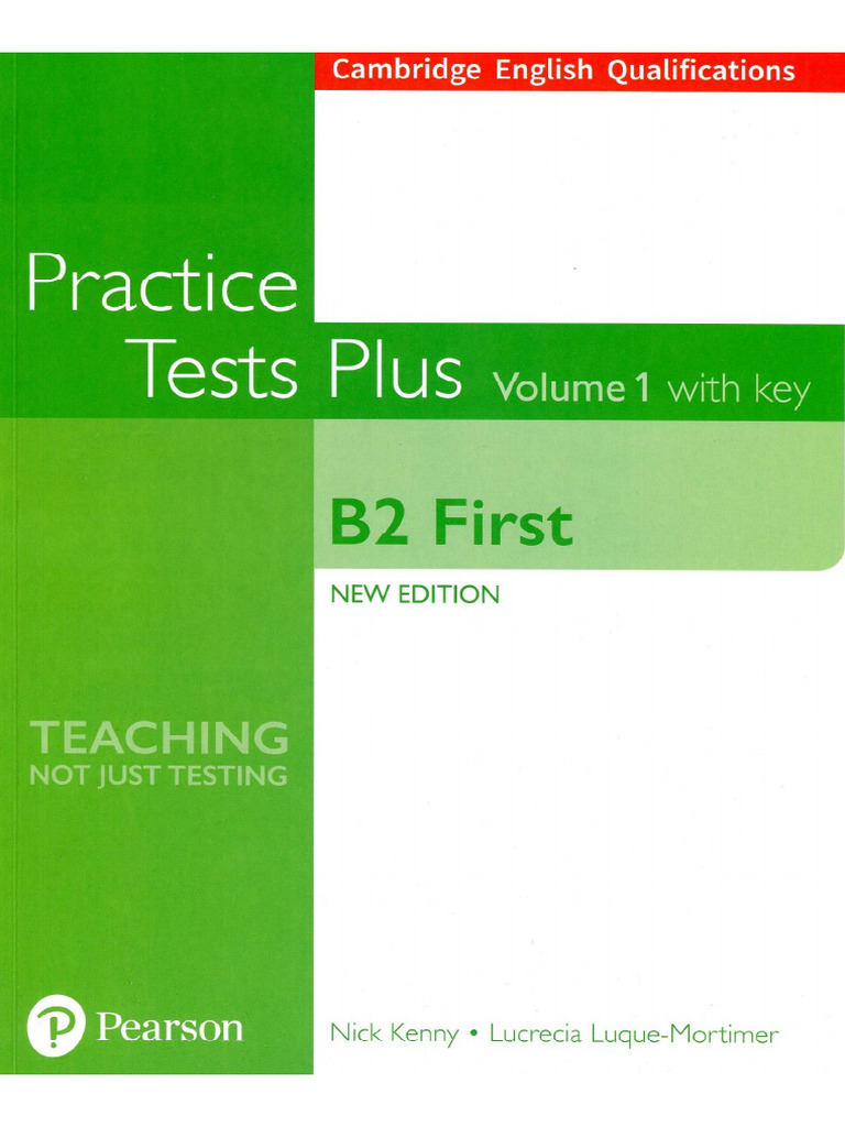 Students B2 First Practice Tests Plus Volume 1 With Key PDF | PDF