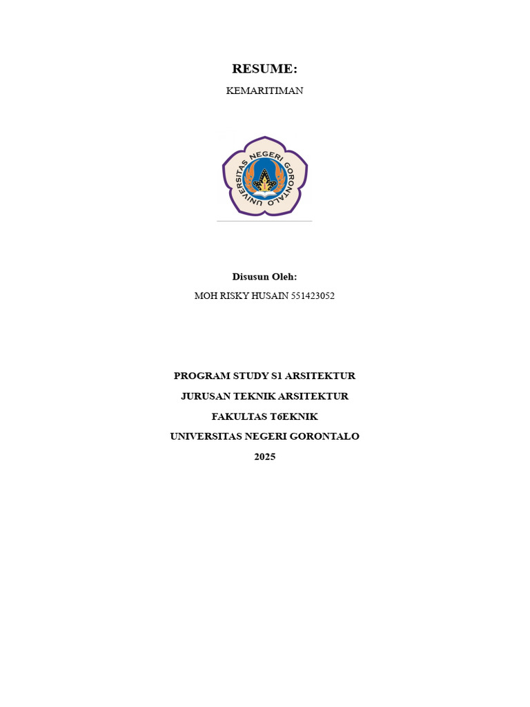 Moh Risky Husain Resume | PDF