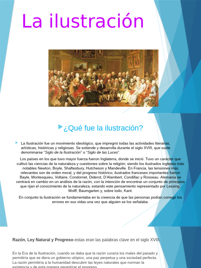La Ilustración. Historia | PDF | Era de iluminacion | Voltaire