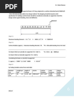 Simply Supported Beam Analysis (Visual C++) | PDF | Beam (Structure ...