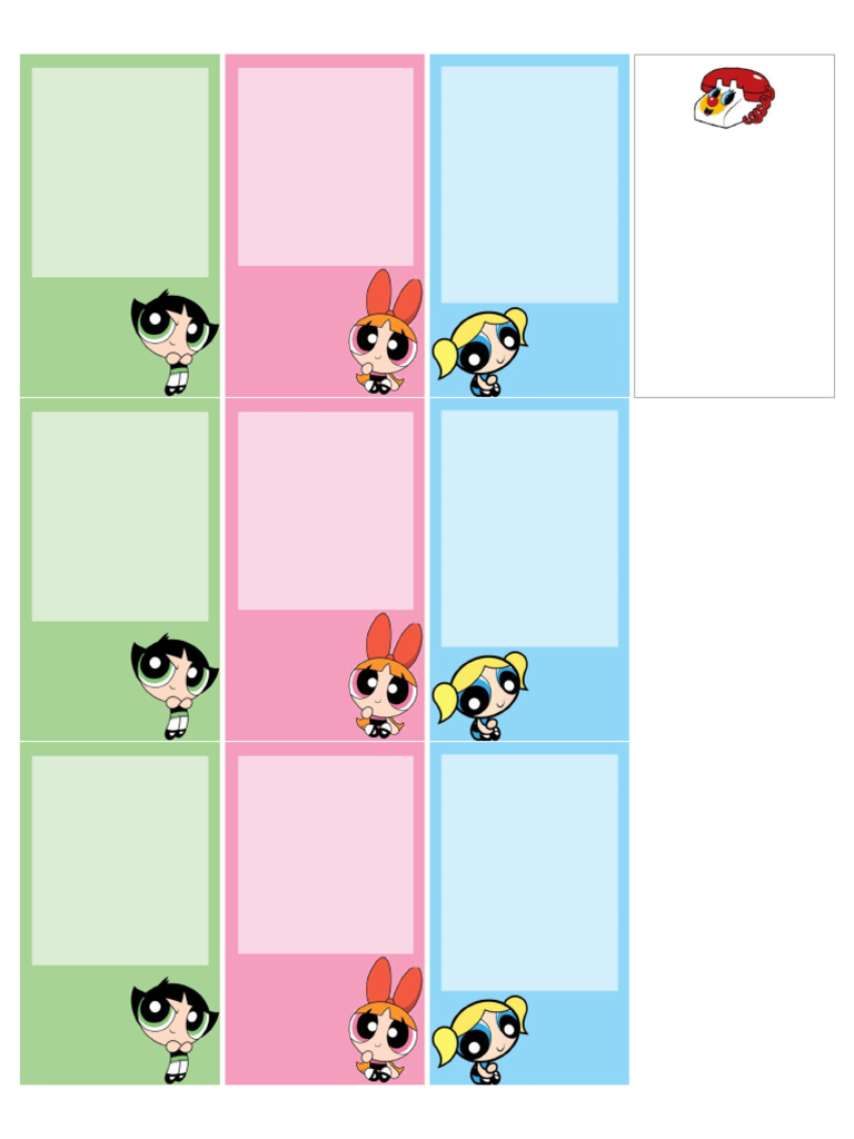 powerpuff-girls-free-printable-for-hpc | PDF