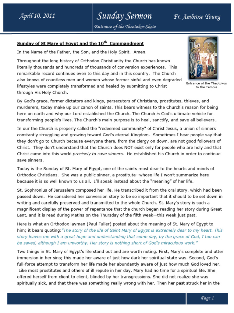 Orthodox Conversion & Repentance | PDF | Jesus | Ten Commandments