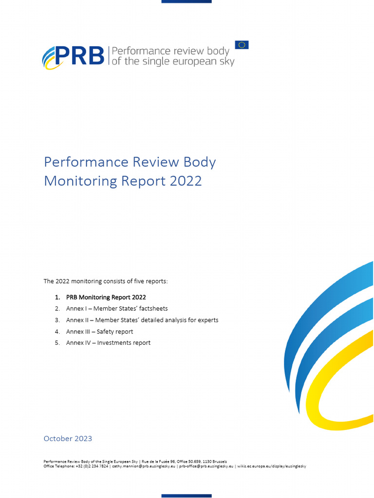 PRB_Annual_Monitoring_Report_2022 | PDF | Instrument Flight Rules | Air ...