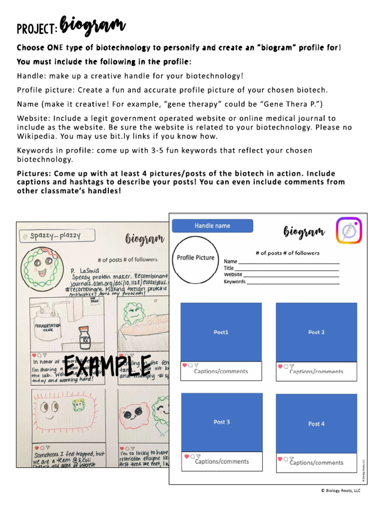 Biogram Project | PDF