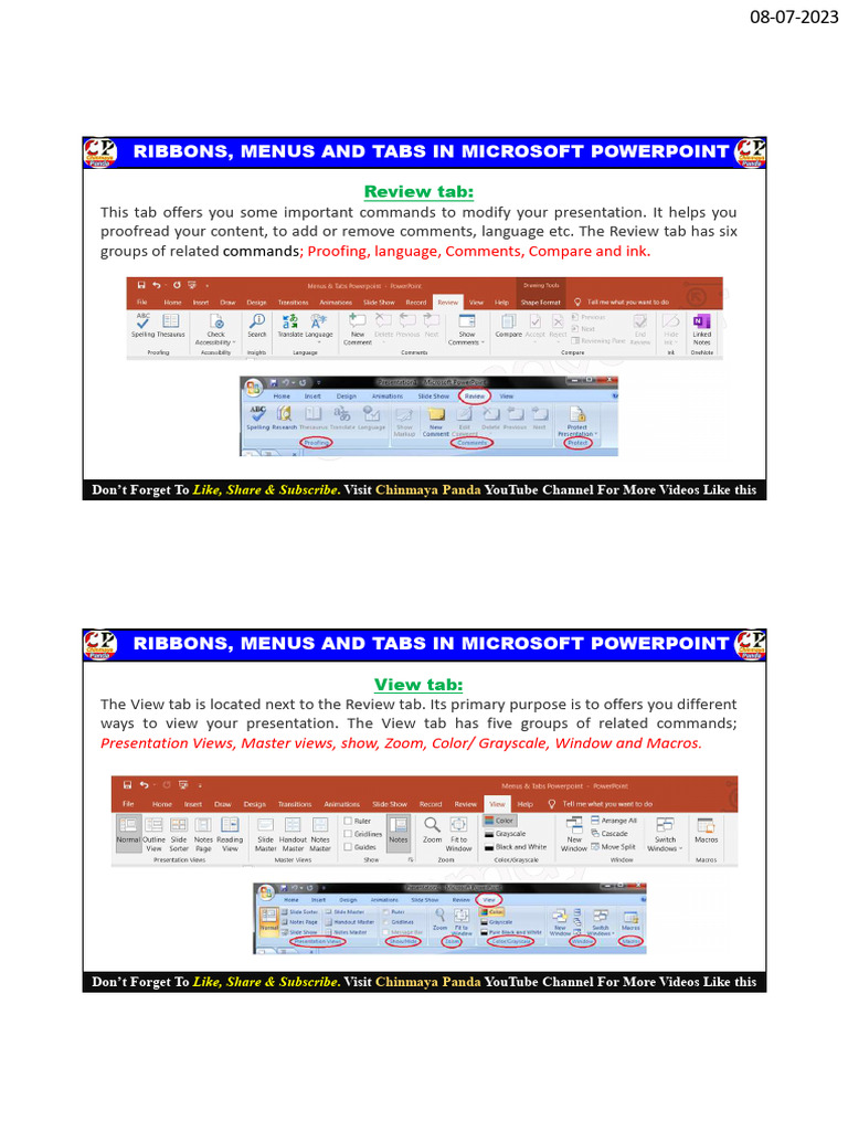 Powerpoint Tab & Menu-Pages-6 | PDF
