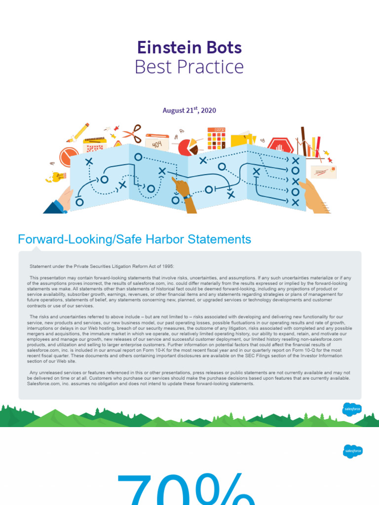 Einstein Bots Best Practice | PDF | Risk | Information