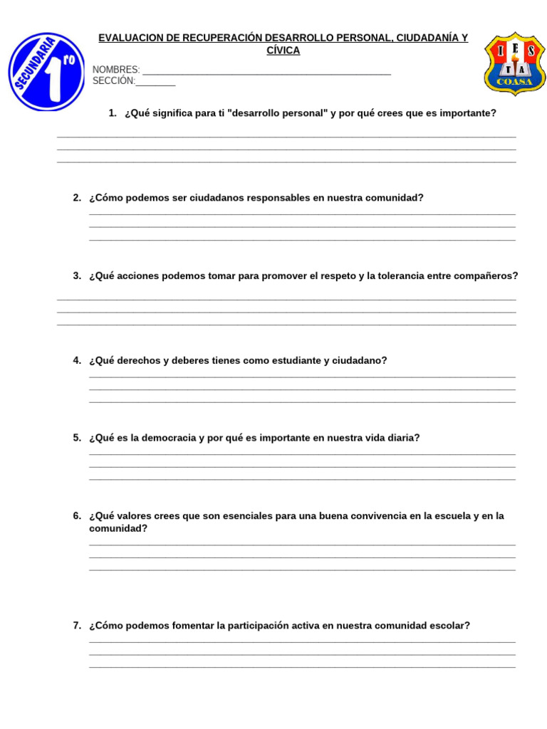 Recup DPCC 1ro | PDF