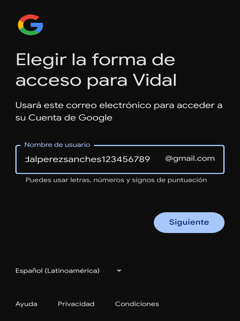 Acceso Cuentas de Google | PDF
