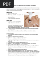 Procedimiento de Lavado Ocular en Urgencias | PDF | Agua | Oftalmología