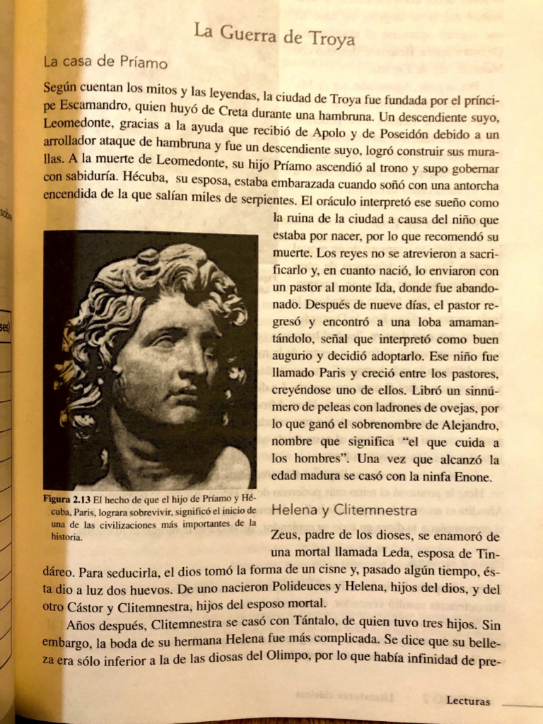 Grecia | PDF | París (mitología) | Helena de Troya