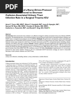HOUDINI Urinary Catheter Removal Protocol - v2 - GSTT | PDF
