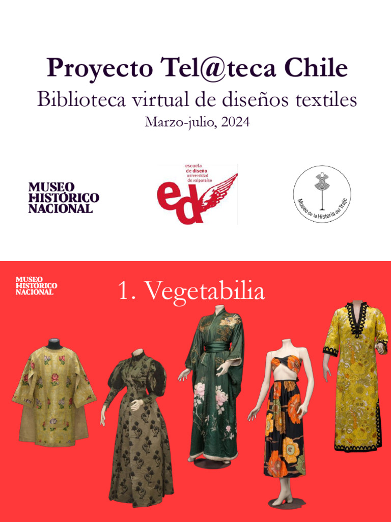 Diseños Textiles en Tel@teca Chile | PDF | Textiles | Ropa