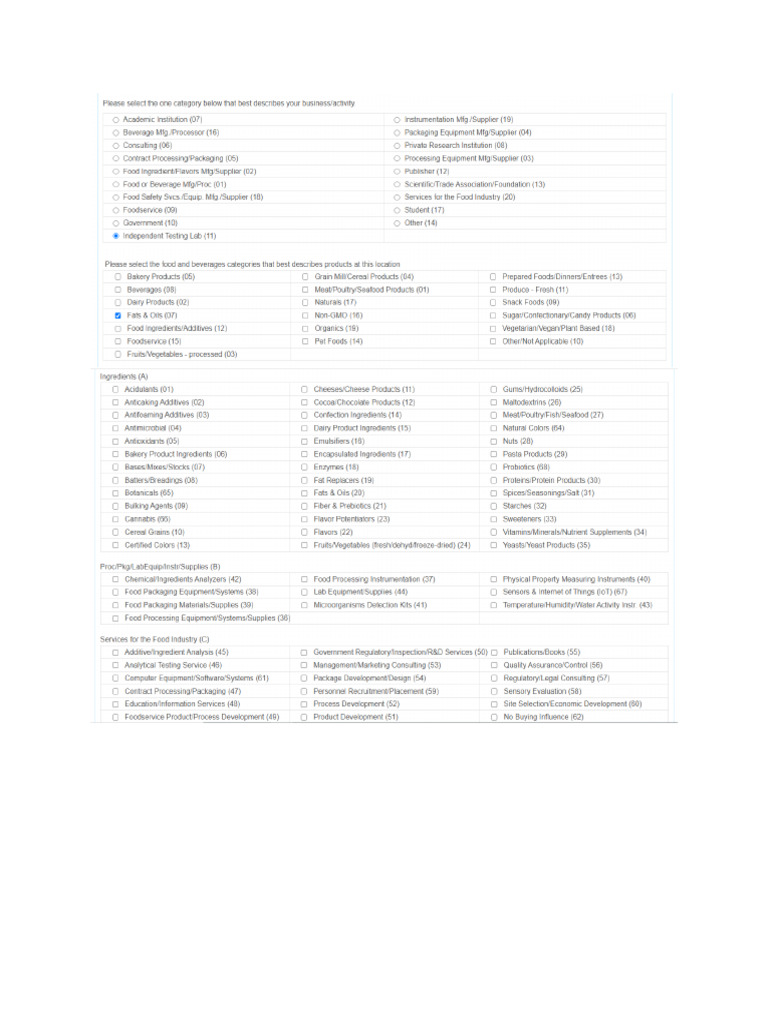 IFT List of Positions | PDF