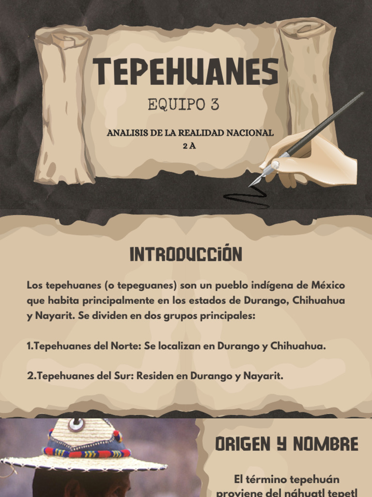 Tepehuanes Equipo 3 | PDF
