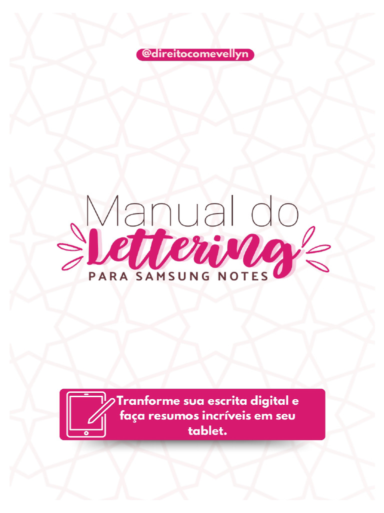 Manual Do Lettering Atual - 1 | PDF