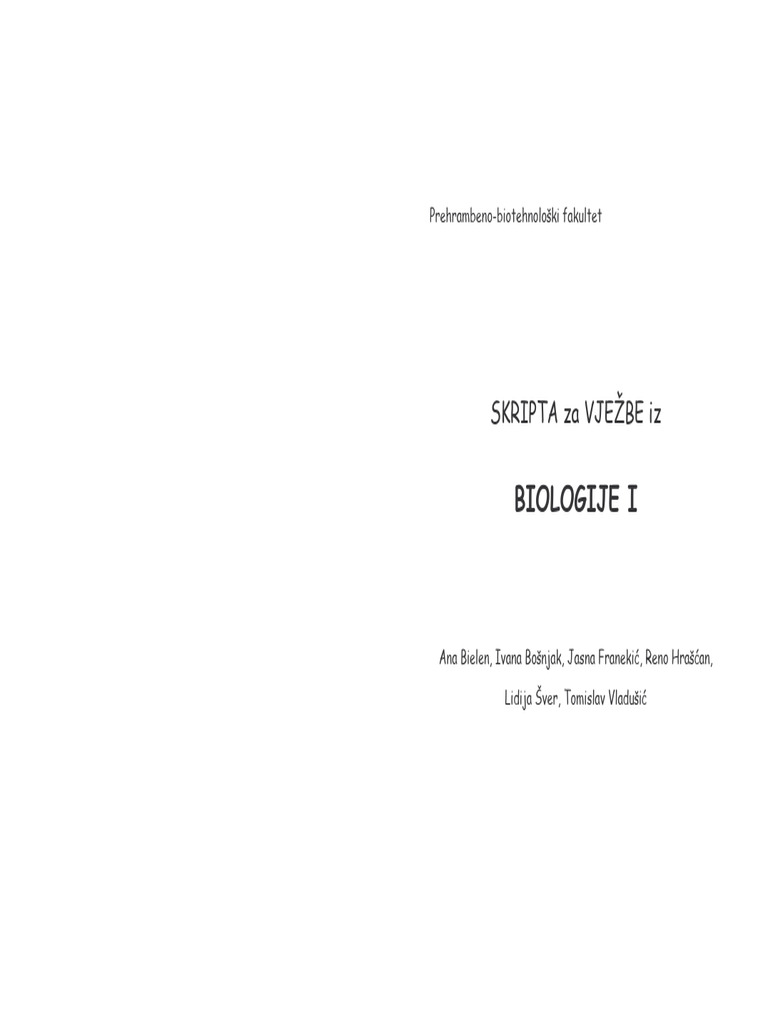 Uvod I Vjezba 1 | PDF
