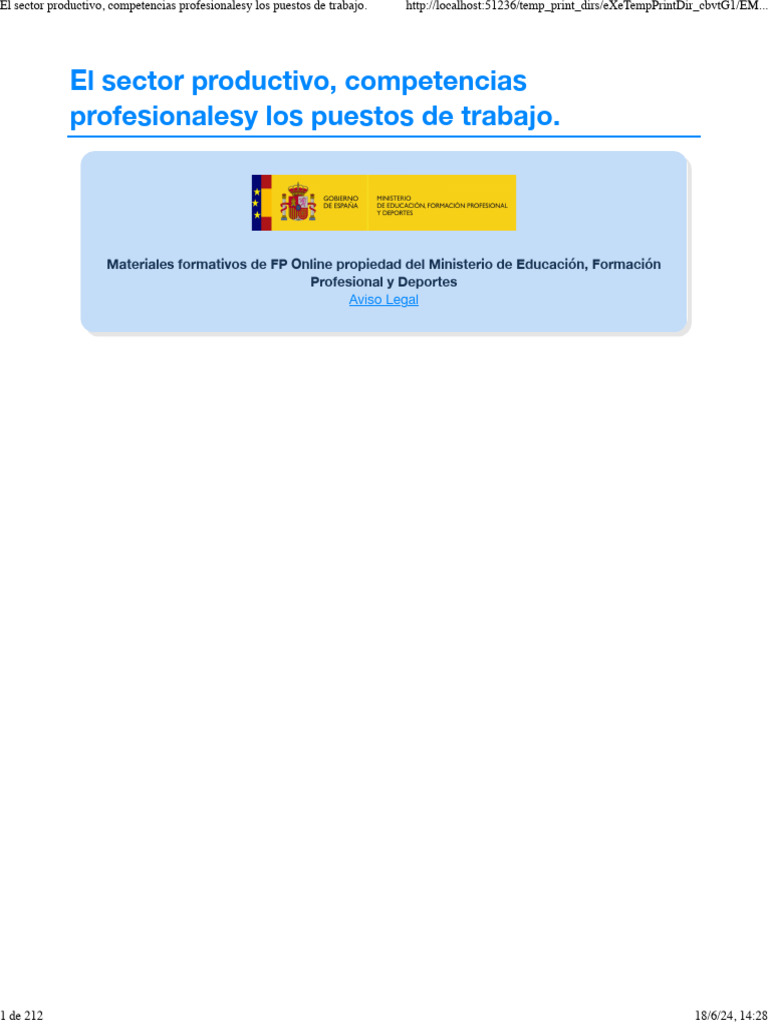 IPEI 01 Contenidos VI | PDF | Educación vocacional | Marketing