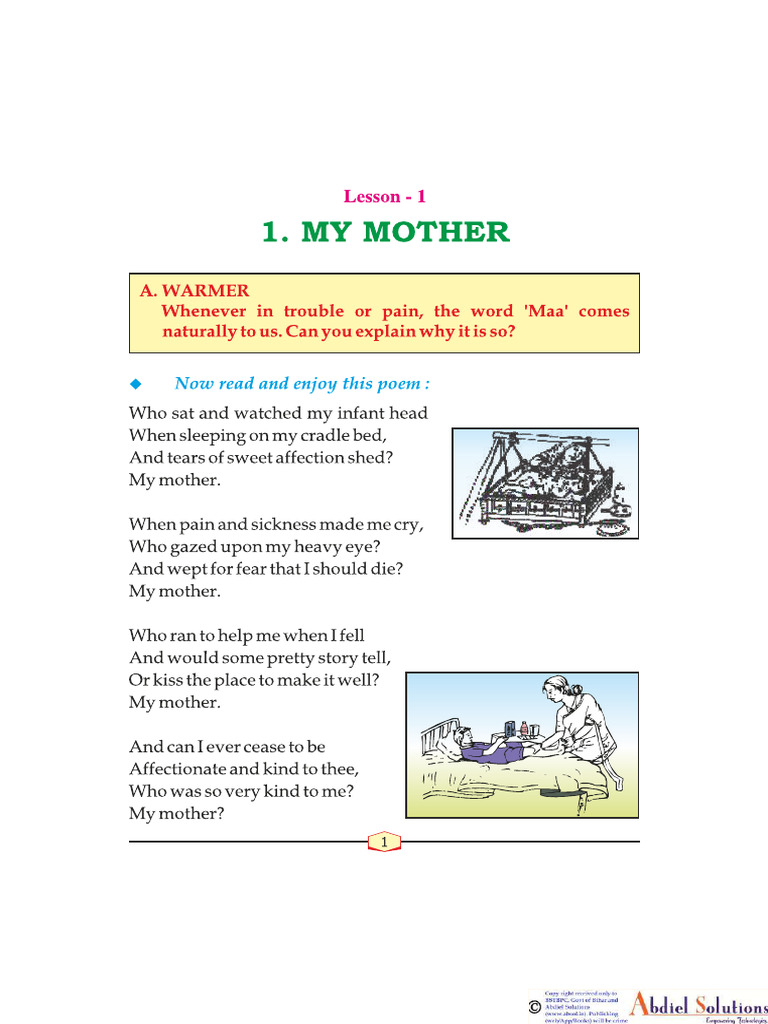 Class 6 Radiance English Text Book | PDF