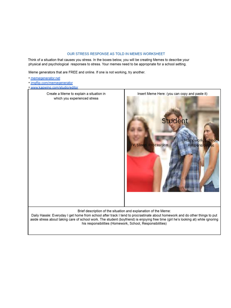 Memes for Understanding Stress Responses | PDF | Stress (Biology ...
