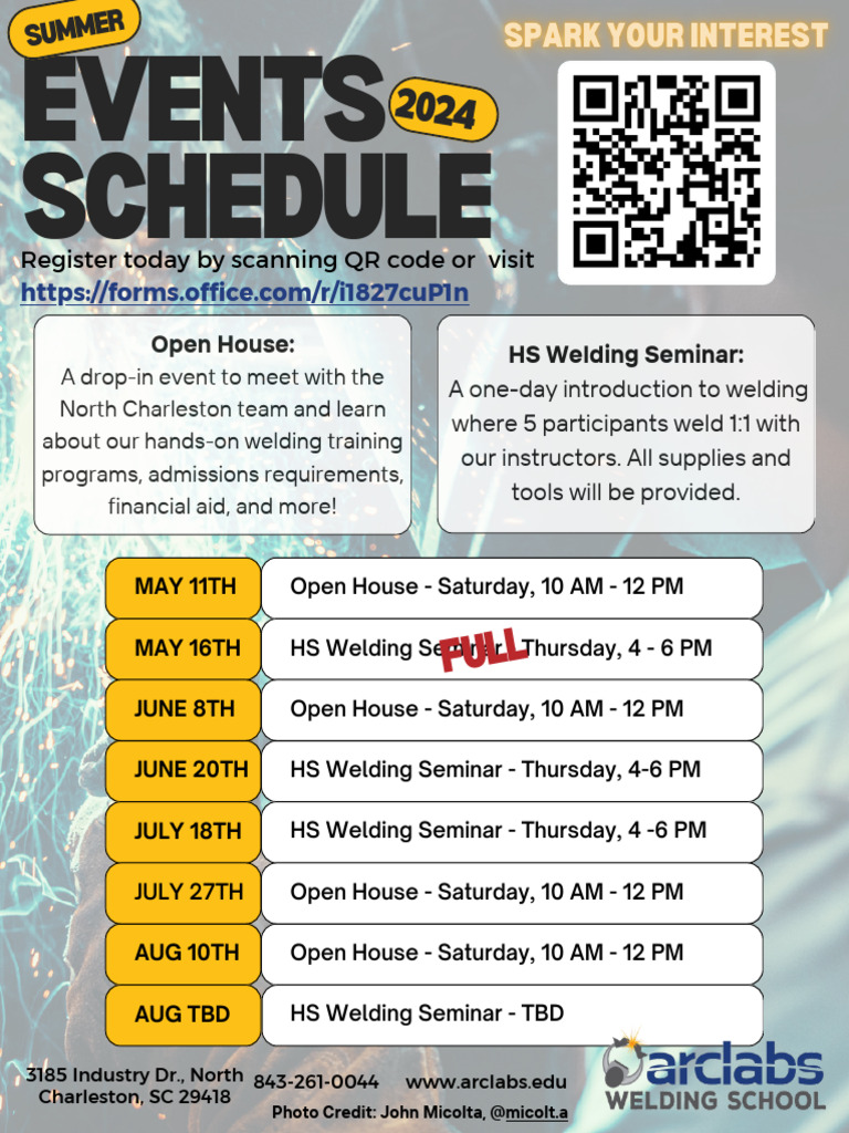 HS Summer Events | PDF