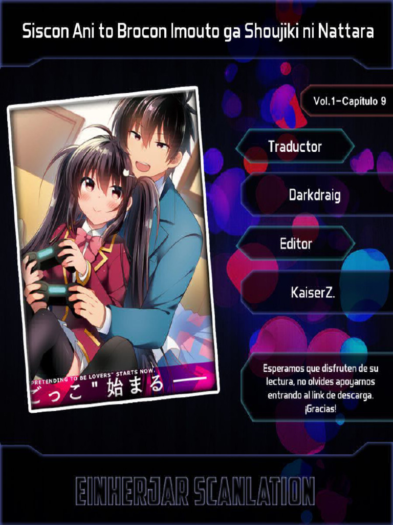 [9] Siscon ani to brocon imouto ga shoujiki ni nattara | PDF