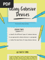 Cohesive Devices | PDF