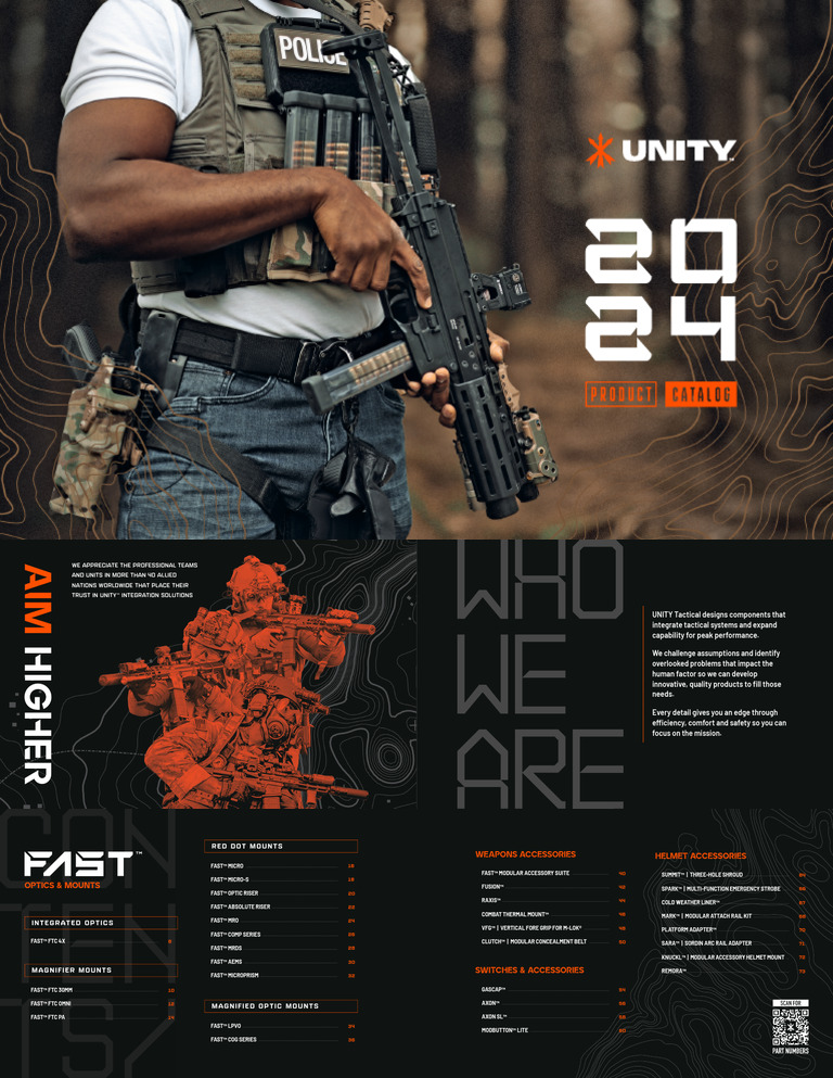 UNITY Tactical 2024 Catalog Digital | PDF | Firearm Components