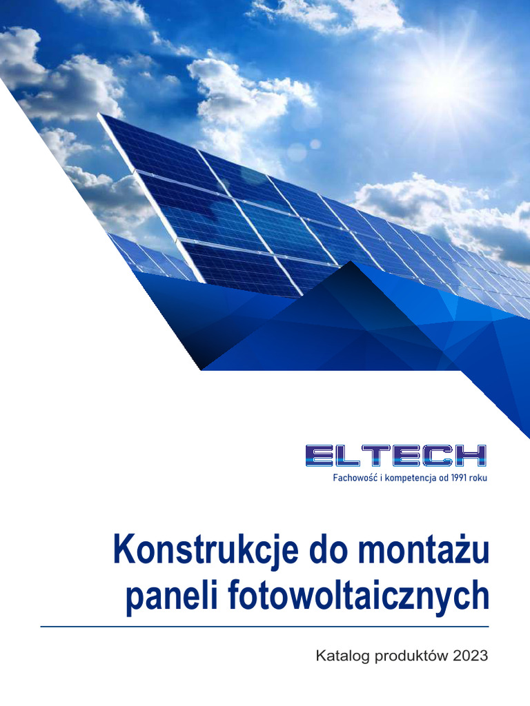 Katalog Konstrukcji ELTECH | PDF