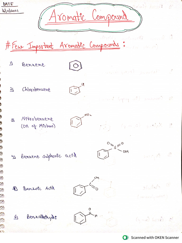 Aromatic Compounds | PDF