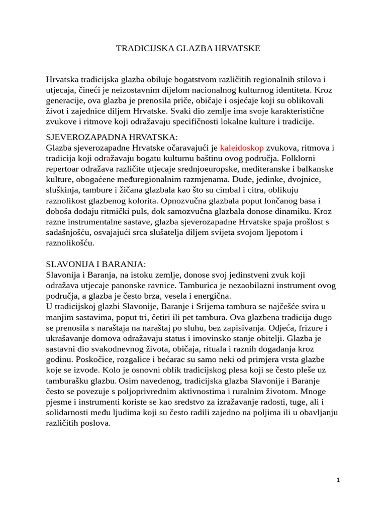 GLAZBENI | PDF