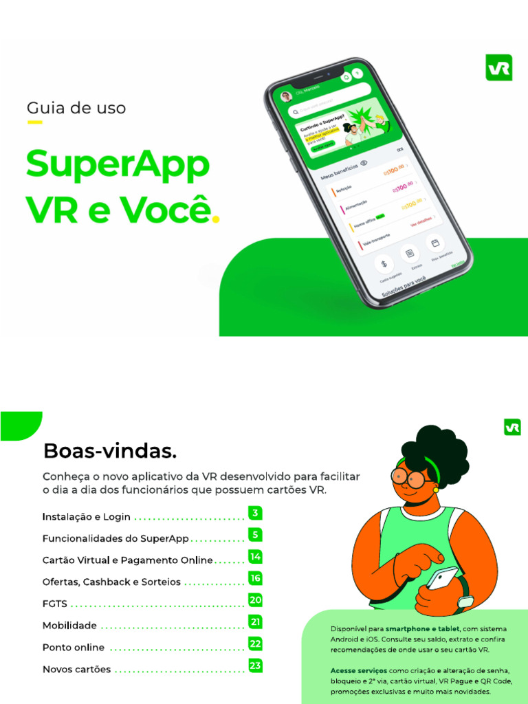 Guia App VR BENEFICIOS JUN 24 | PDF