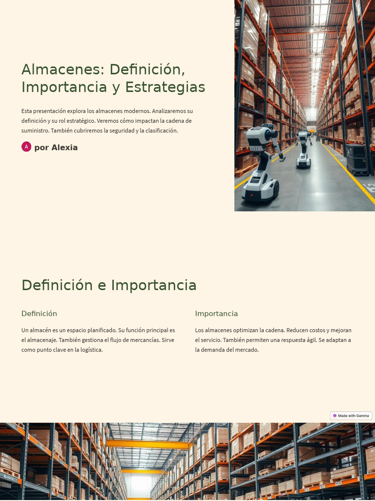 Estrategias y Tipos de Almacenes | PDF | Almacén