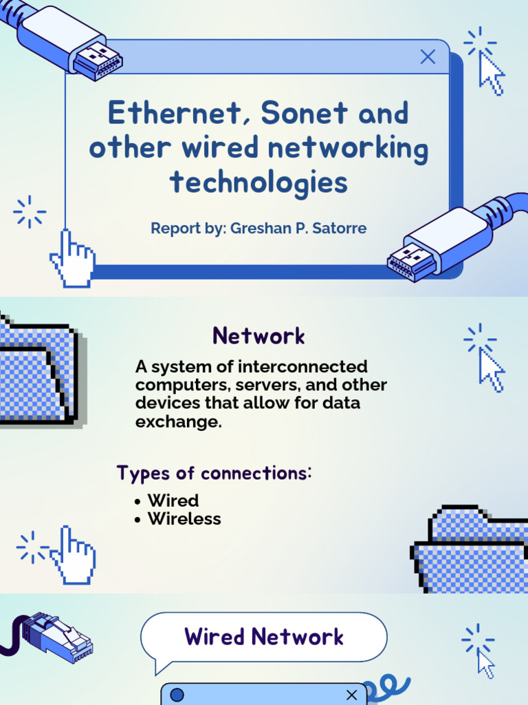 Ethernet, Sonnet, and other wired networking technologies | PDF | Coaxial Cable | Computer Network