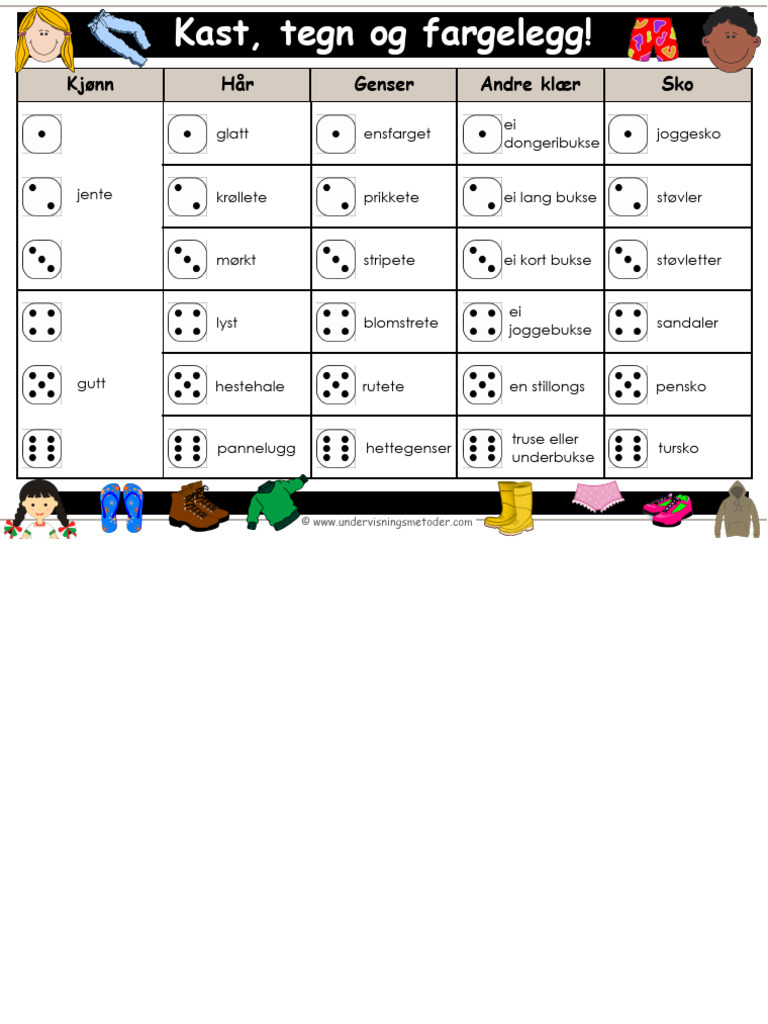 BM - Kast Tegn Og Fargelegg | PDF