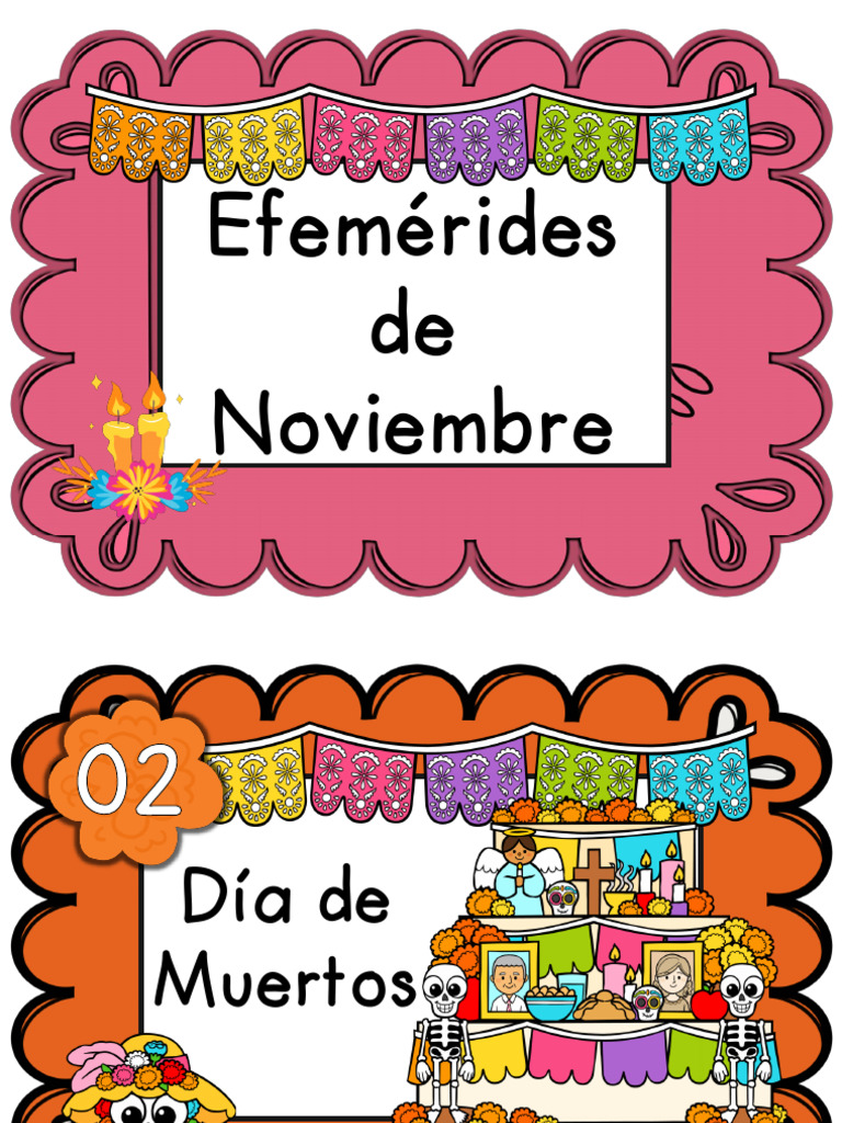 Efemérides de Noviembre en México | PDF