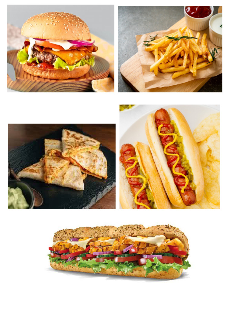 Hamburguesas y Hot Dog | PDF