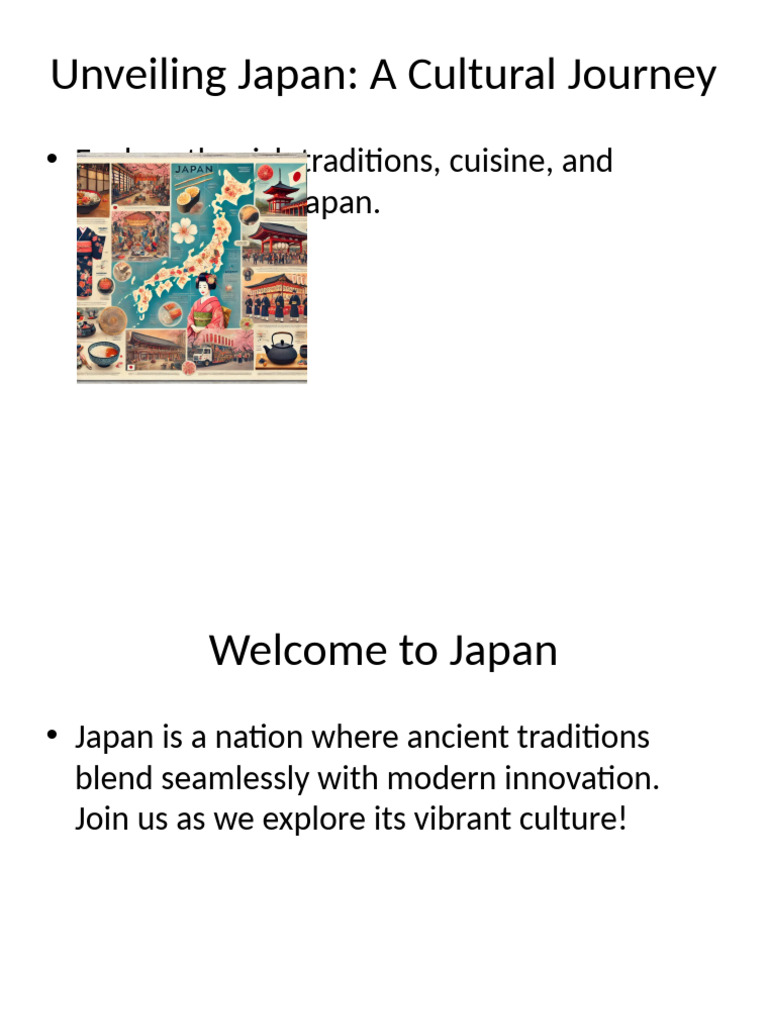 Exploring Japan's Cultural Heritage | PDF