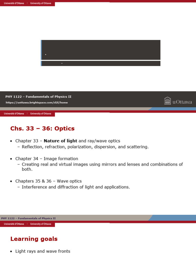 Chapter 33 - Wong 1122 20211 | PDF | Polarization (Waves) | Light