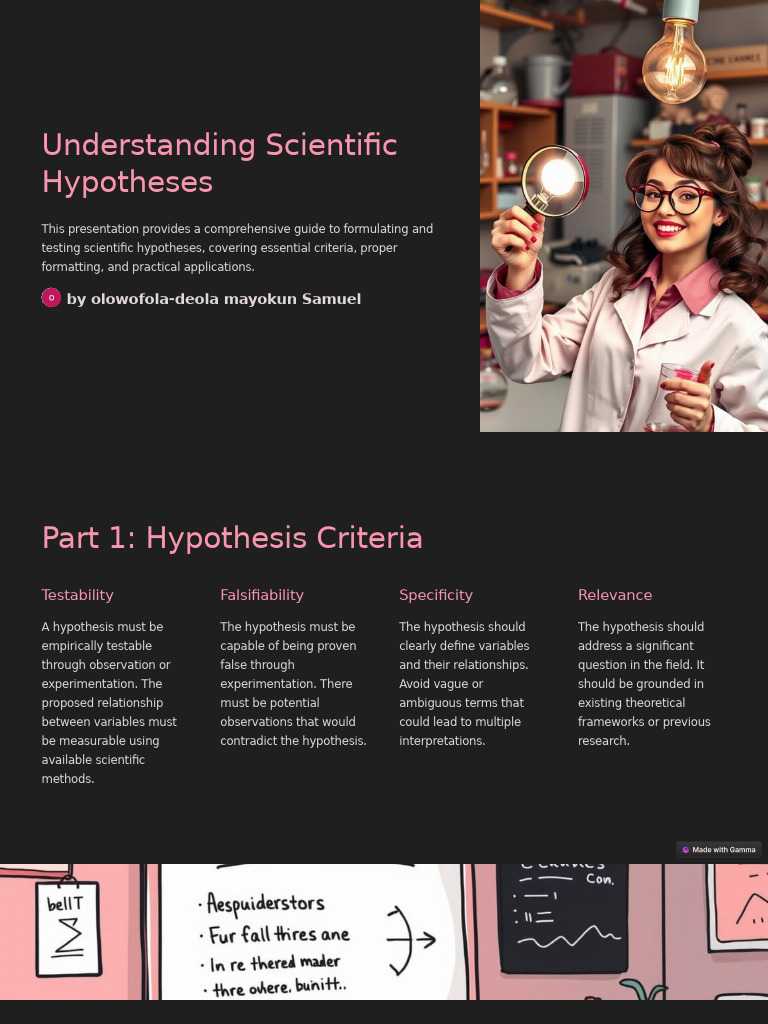 Formulating and Testing Hypotheses | PDF | Hypothesis | Statistics