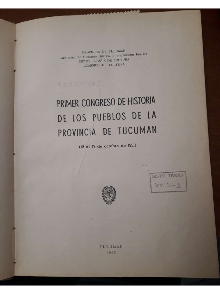 Bekier, J - Las páginas del antiguo Obispado de Tucumán | PDF