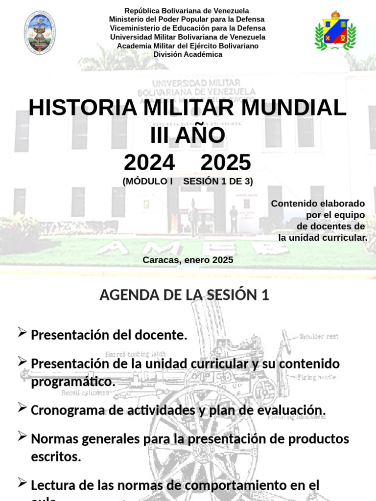 Hmmi - Módulo I - Sesión 1 | PDF | Historia militar | Sistema de ...
