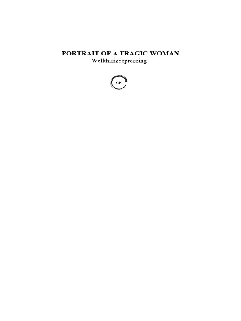 Portrait of A Tragic Woman | PDF