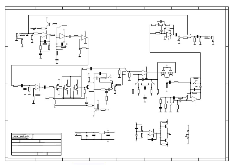 Radial Tonebone Hot British Schematic | PDF