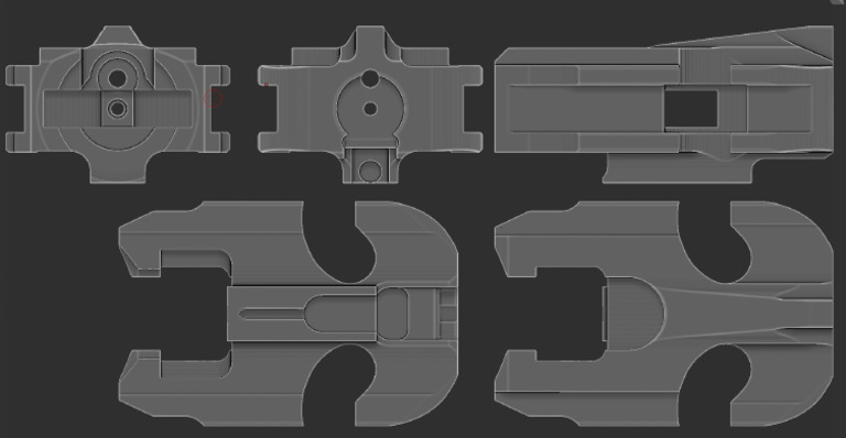MG 42 Bolt Head Blueprint | PDF