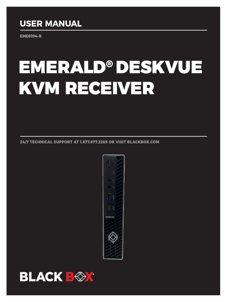 EN KVM Manual EMD5104-R Rev3 2501 29990 | PDF | Usb | Ip Address