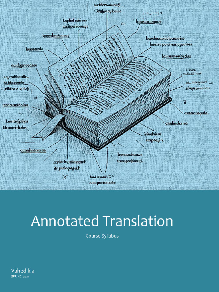 Annotated Translation - Syllabus 4032 | PDF | Translations | Annotation
