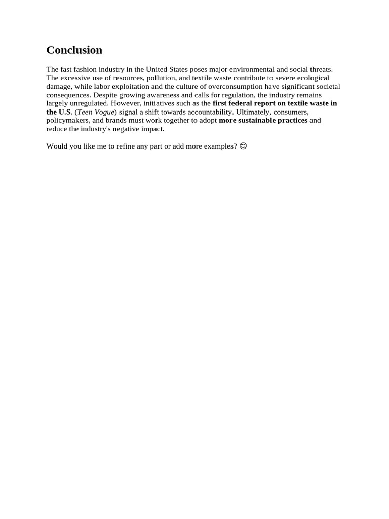 Conclusion | PDF