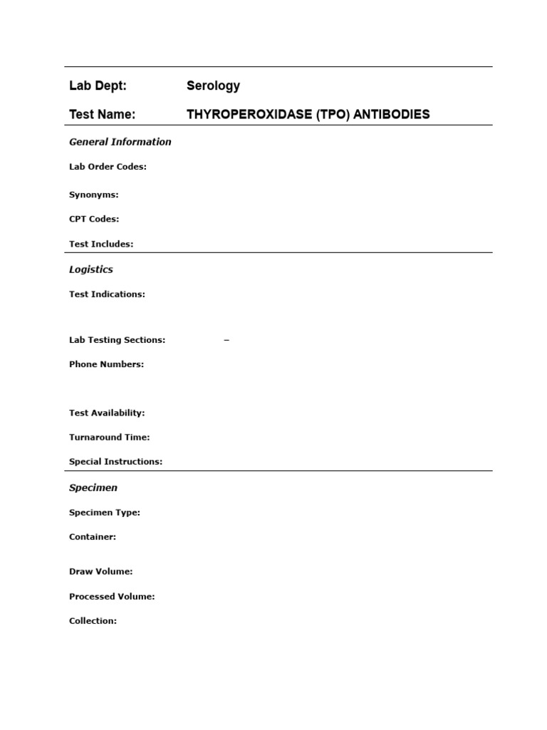 thyroperoxidase-(tpo)-antibodies | PDF | Serology | Thyroid