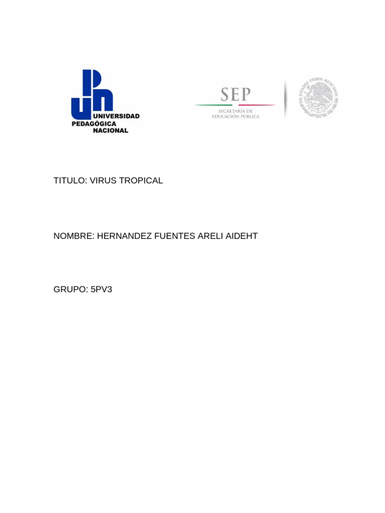 Virus Tropical | PDF