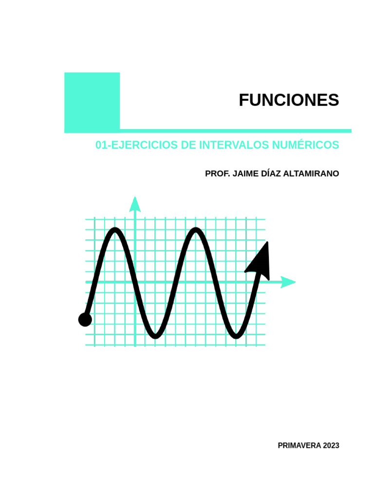 01-Intervalos Numéricos | PDF